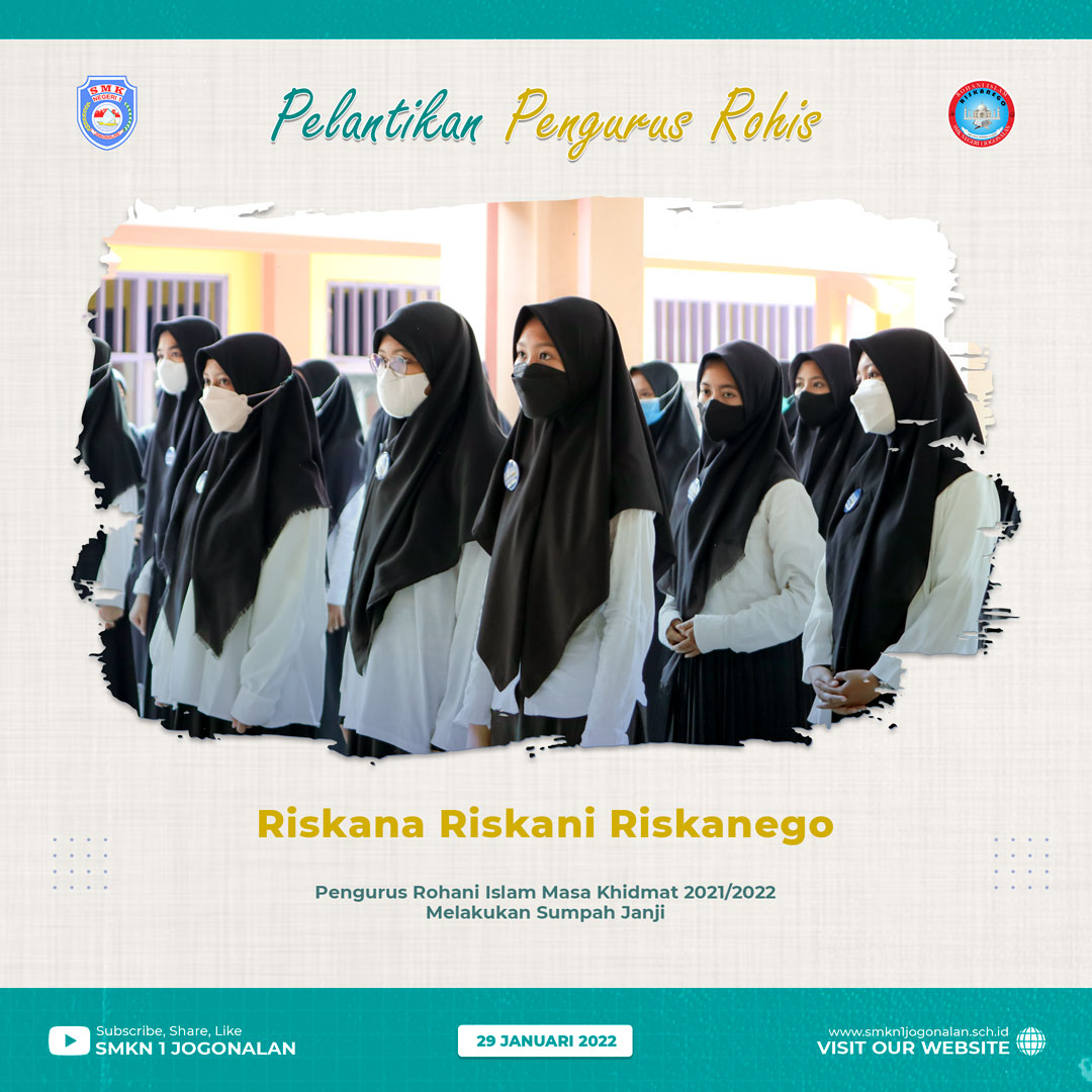 Bina Iman Taqwa dan Pelantikan Pengurus Rohani Islam | SMKN 1 JOGONALAN